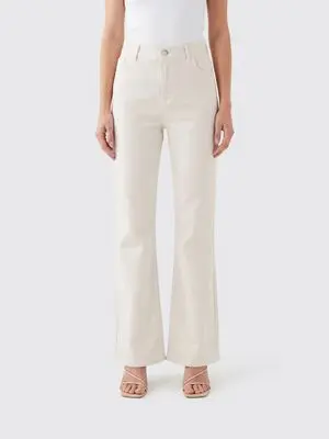 Federica Tosi Flared 5 Pocket Jeans - Nude