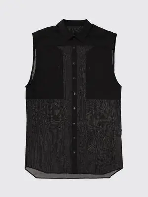 Rick Owens Sleeveless Cotton Shirt