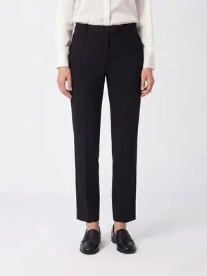 Max Mara Classic Cady Trousers - Black