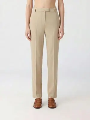 Max Mara Classic Cady Trousers - Brown