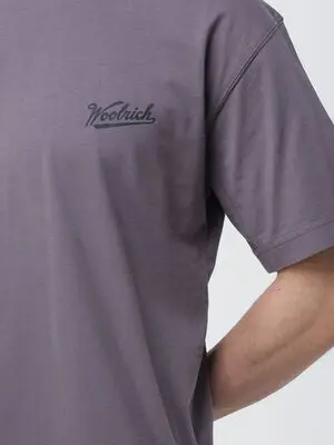 Woolrich Cotton T-shirt With Logo