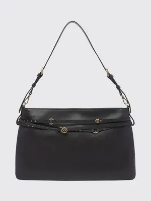 Pinko Leather Belt Bag With Stud Embellishments - Brown