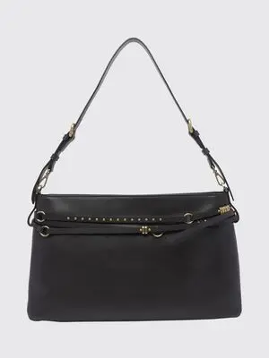 Pinko Leather Belt Bag With Stud Embellishments - Brown