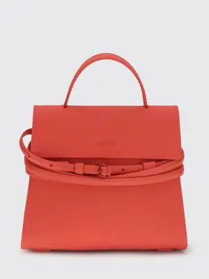 Moschino Tie Me Leather Bag - Red