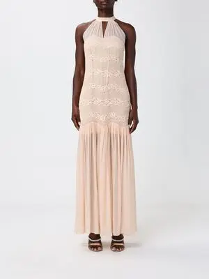 TWINSET Macramé Dress - Peach