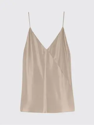 Max Mara Silk V-neck Camisole - Sand