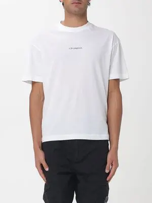 C.P. COMPANY Cotton T-shirt With Logo - White