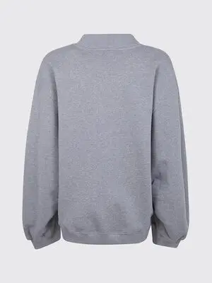 Attico Logo Embroidered V-neck Sweatshirt