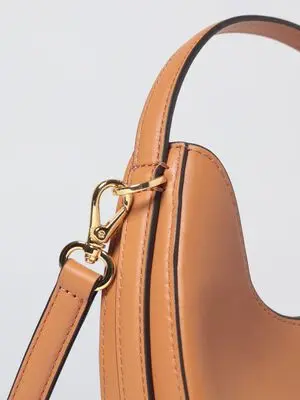Ralph Lauren Smooth Calf Leather Shoulder Bag - Brown