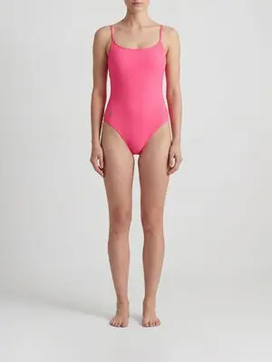 Polo Ralph Lauren Recycled Stretch Nylon One-piece Swimsuit - Pink