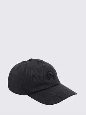 MARINE SERRE Recycled Polyester Baseball Cap With Logo - Black