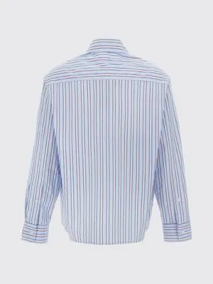 DES_PHEMMES Striped Cotton Shirt With Jewel Inserts