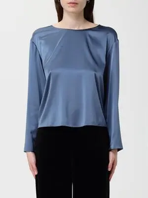 Emporio Armani Silk Blouse - Blue