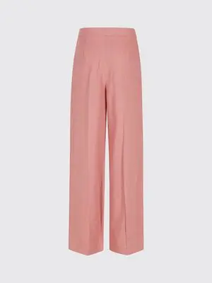Eleventy Linen Palazzo Trousers