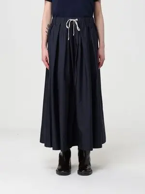 Max Mara Pineta Cotton Poplin Skirt - Blue