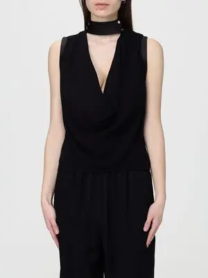 Elisabetta Franchi Viscose Top - Black