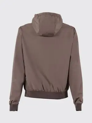 MOORER Nylon Hooded Windbreaker
