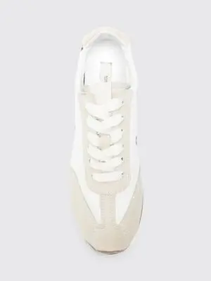 TOTEME Bi Recycled Nylon And Suede Sneakers