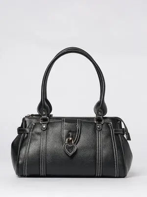 Liu Jo Grained Faux Leather Bag - Black