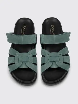DOUCAL'S Suede Sandals - Blue