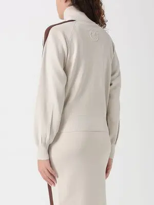 Pinko Zip-up Track Jacket With Striped Sleeves