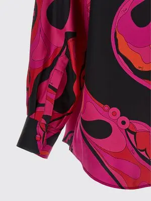 Emilio Pucci Printed Silk Shirt