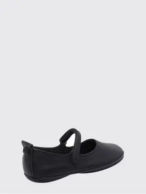 Camper Right Nina Leather Ballerinas - Black
