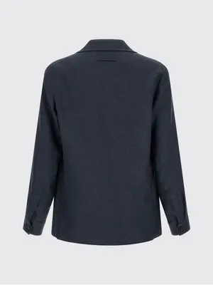 Zegna Single-breasted Linen And Wool Blazer