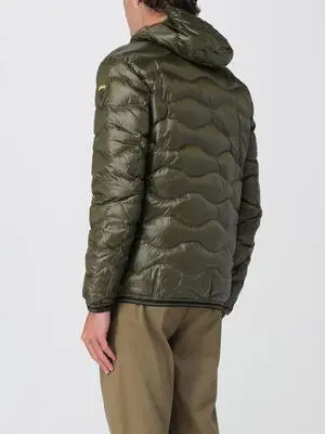 BLAUER. Quilted Hooded Jacket - Green