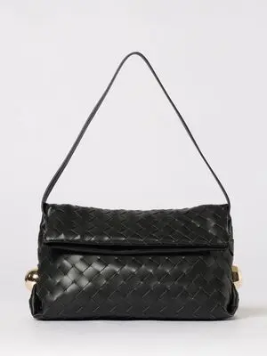 Liu Jo Riccy Bag In Woven Faux Leather - Black