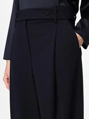 Emporio Armani Tailored Wide-leg Trousers