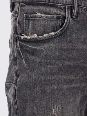 PURPLE BRAND Mid-rise Flared Jeans With Embroidery
