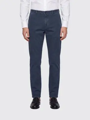 PT TORINO Stretch Cotton Chino Trousers - Blue