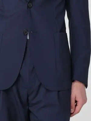 Corneliani Silk And Wool Single-breasted Blazer
