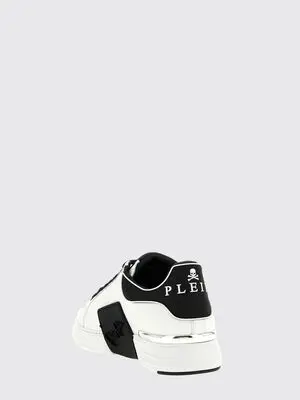 Philipp Plein Phantom Kick® Leather Low Top Sneakers - Black