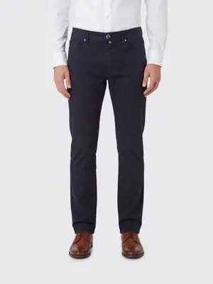 Jacob Cohen Slim Fit Stretch Cotton Trousers - Gnawed Blue