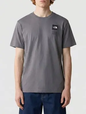 The North Face Cotton T-shirt With Logo Print - Grey