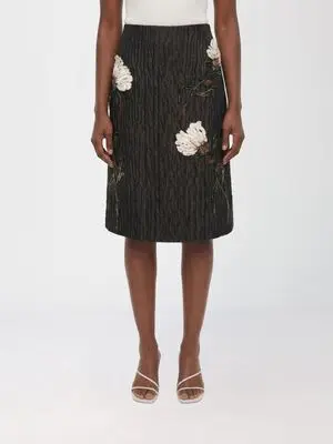 Simkhai Arla Jacquard Mini Pencil Skirt
