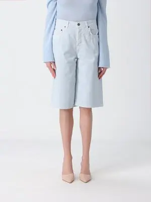 HAIKURE Shorts In Cotton Blend - Denim