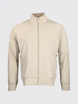 SAVE THE DUCK Stretch Nylon Zip Hoodie - Ice