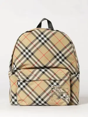 Burberry Haymarket Check Backpack - Beige