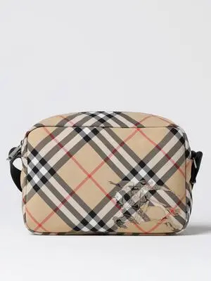 Burberry Haymarket Check Backpack - Beige