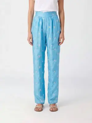 Forte_forte Light Wash Pants For Women