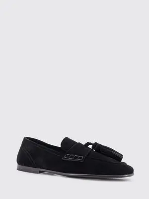 Dolce & Gabbana Suede Loafers With Tassels