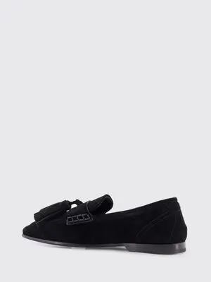 Dolce & Gabbana Suede Loafers With Tassels