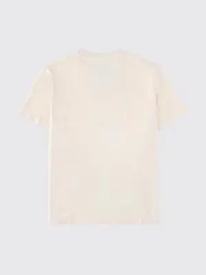 A.p.c. Organic Cotton T-shirt With Logo - Ivory