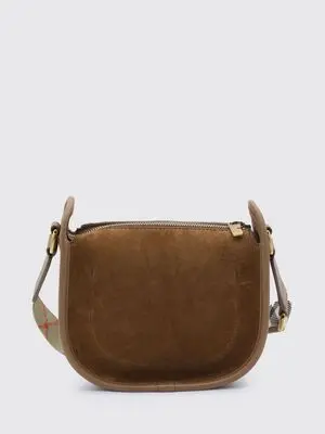 Burberry Suede Messenger Bag