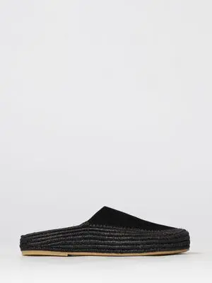 PALOMA BARCELO Deba Suede And Raffia Mules - Black