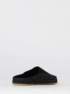 PALOMA BARCELO Deba Suede And Raffia Mules