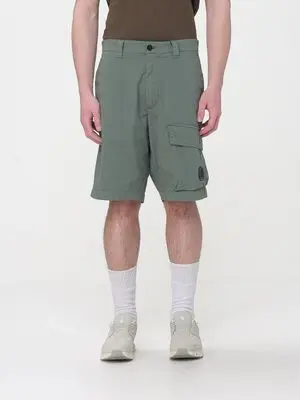C.P. COMPANY Cotton Cargo Shorts - Green